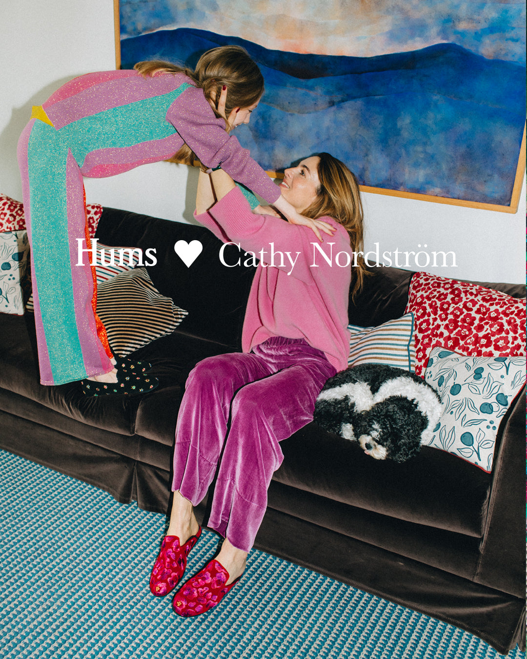 Swedish textile designer Cathy Nordström creates a small collection fo
